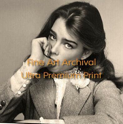 Brooke Shields Young And Sucking Her Thumb Hi Res Archival Photo Print