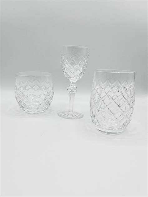 Waterford ~ Powerscourt ~ Twenty 20 Crystal Glasses