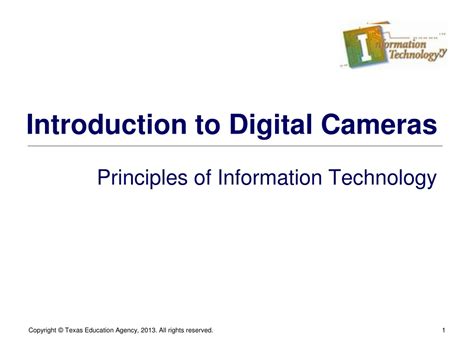 PPT Introduction To Digital Cameras PowerPoint Presentation Free