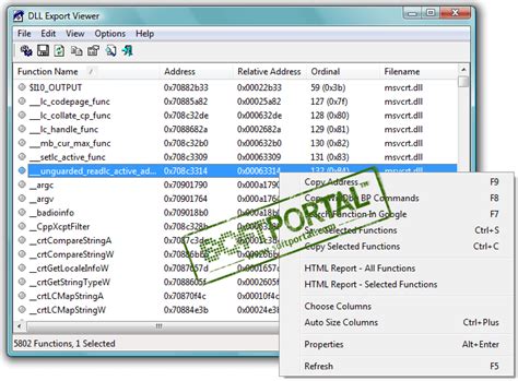dll export viewer скачать бесплатно dll export viewer 1 66