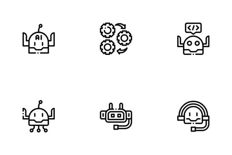 2 855 Programacion De Robots Icon Packs Logos Symbols Free Download