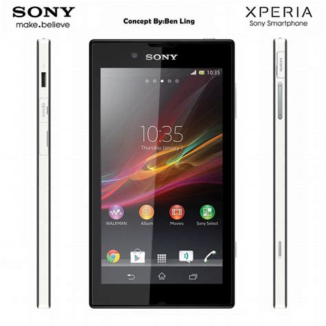 Sony Xperia SP Imagined By Ben Ling Concept Phones