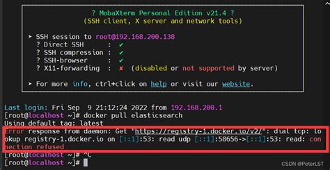【docker 无法拉去镜像解决】docker拉取镜像失败 Csdn博客