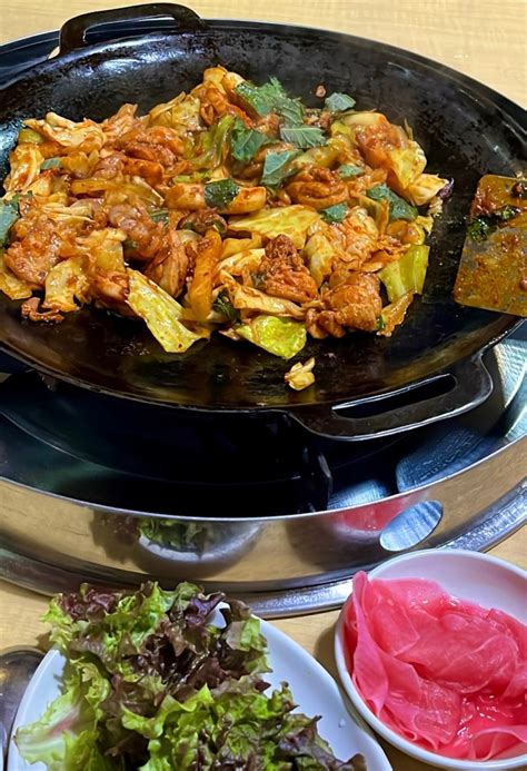 내방역 신미경정통춘천닭갈비 볶아져나오는 방배동 닭갈비 맛집 네이버 블로그