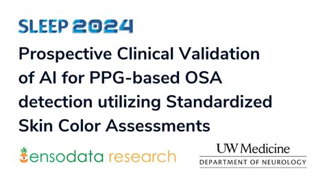 Prospective Clinical Validation Of Ai For Ppg Based Osa Detection