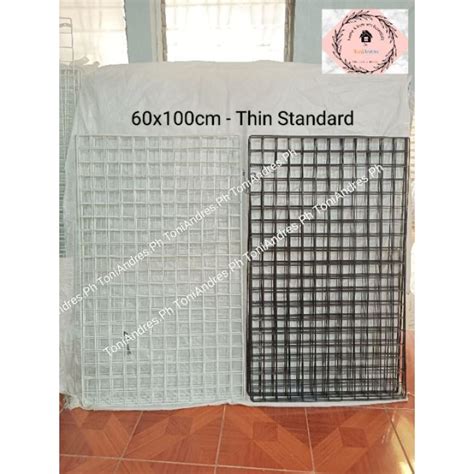 【decorate】 60x100cm Thin Wall Mount Screen Wire Mesh Grid Panel Wall