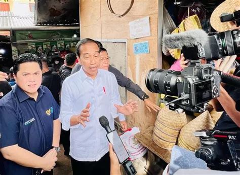 Presiden Perintahkan Bulog Operasi Di Pasar Tugu Palsigunung Cimanggis