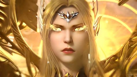 国漫女神【千仞雪成神版】4k超清电脑壁纸（75张），《斗罗大陆》动漫第251集截修 哔哩哔哩