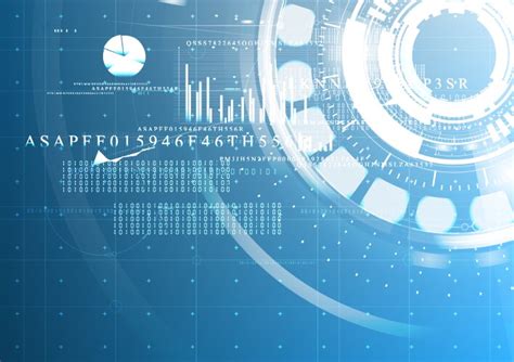 Technological Communication Concept Interface Vector Image