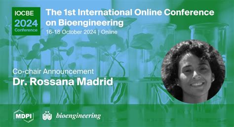 I Am Delighted To Welcome Prof Dra Rossana Madrid Of The University