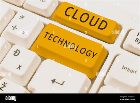 Conceptual Caption Cloud Technology Word For On Demand Availability Of Computer System
