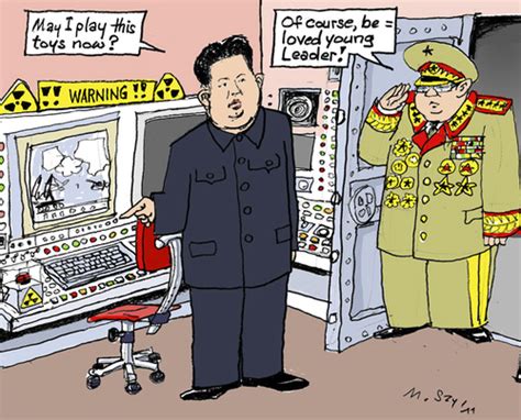 Kim Jong Un By Markusszy Politics Cartoon Toonpool