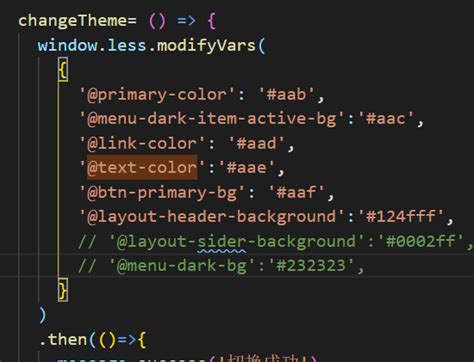 Window Less ModifyVars Is Not Working In Sometimes Issue Mzohaibqc Antd Theme Generator