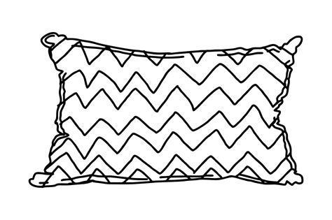 Abstract Patterned Pillow 19776821 Png