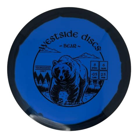 Westside Discs Tournament Orbit Bear Flight Factory Discs