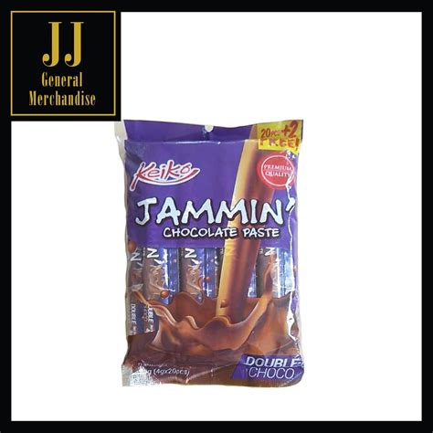 Keiko Jammin Chocolate Paste 20 Pcs 2 Free Shopee Philippines