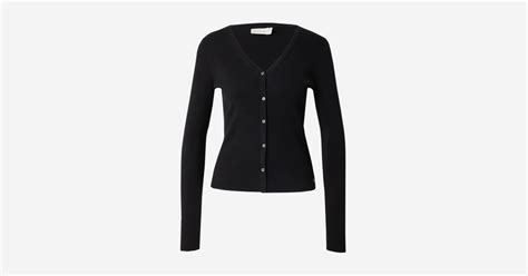 Calvin Klein Jeans Плетена жилетка в Черно | ABOUT YOU