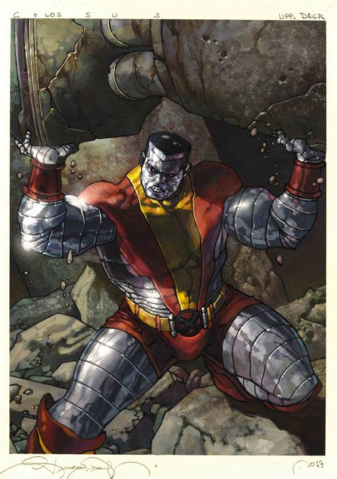 Colossus Marvel Drawings