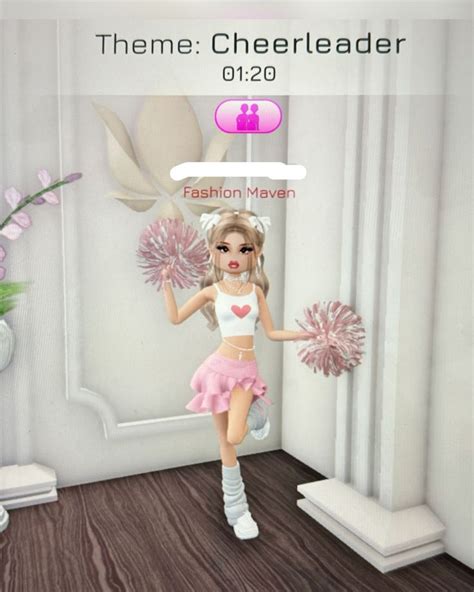 Dress To Impress Outfit Inspiration Theme Cheerleader Place 1st