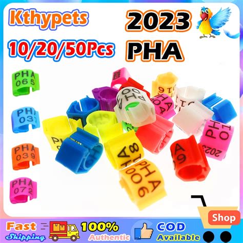 Pcs Pigeon Clip Ring With Number PHA Personal Dove Ring Singsing Ng Kalapati Pha