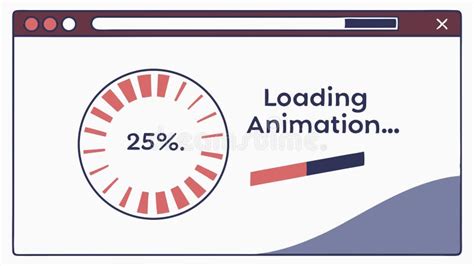 loading animation screen vector ui design for app and website