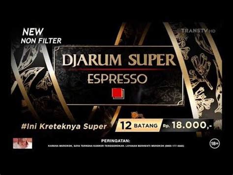 Promo Rokok Djarum Super Espresso 12 Batang Kretek Diskon 12 Di