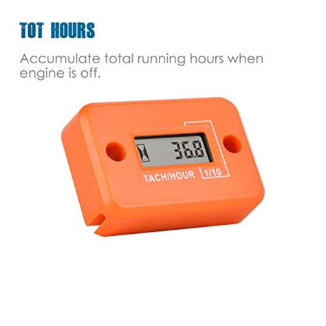 Runleader Mini compteur d heures numérique TOT Accumulateur des heures