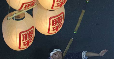 フォト特集金の稲穂夏夜照らす 3年ぶり秋田竿燈まつり 産経ニュース
