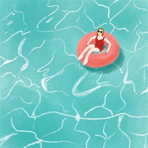 일러스트 포트폴리오 By 헤롱이 일러스트레이션 여름휴가 제품