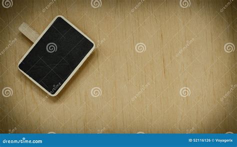 Small Blackboard Board With Space For Text Stock Photo Image Of Slate