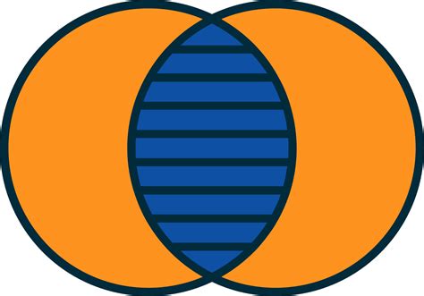 Overlap Line Filled Two Colors Icon Vector Art At Vecteezy