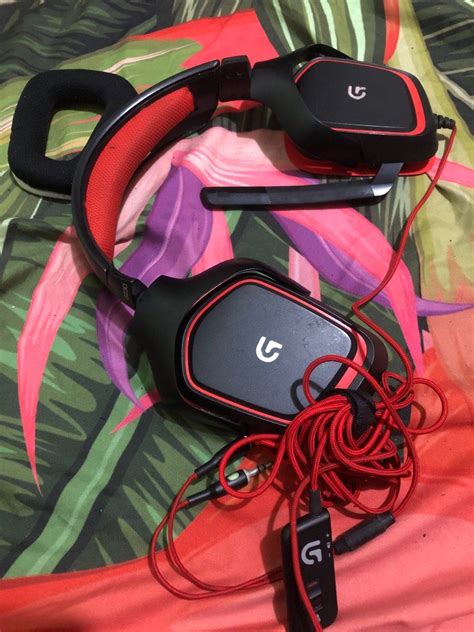 Logitech G230 Stereo Gaming Headset Audio Headphones And Headsets On