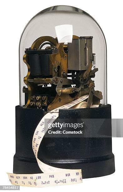Stock Ticker Tape Machine