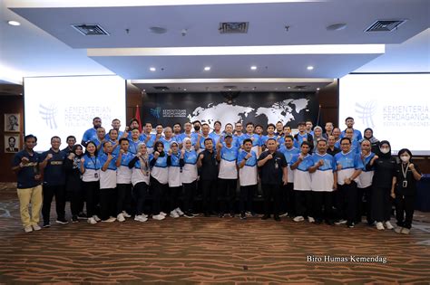 Pelepasan Kontingen Pornas XVI Korpri Tahun 2023 Di Lingkungan Kemendag