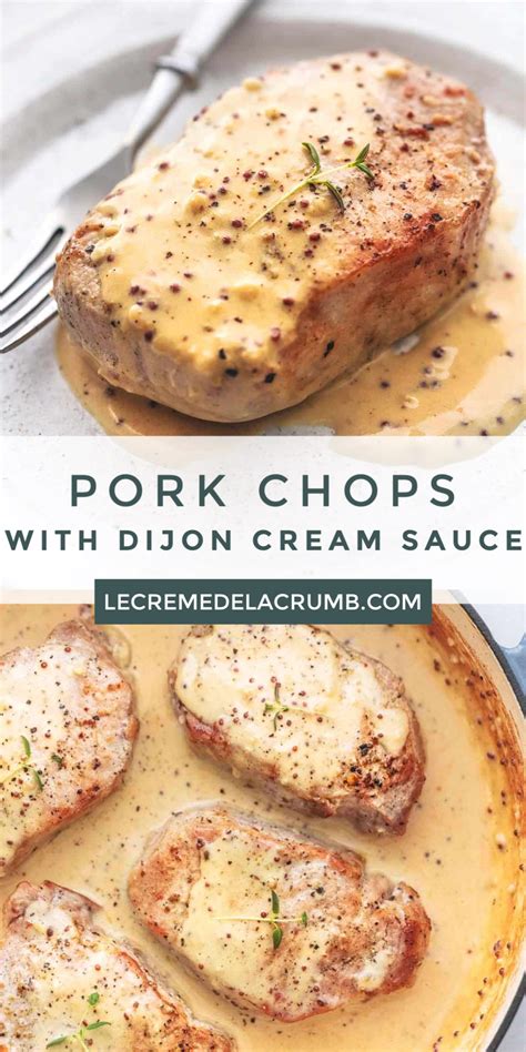 Pork Chops With Dijon Cream Sauce Artofit