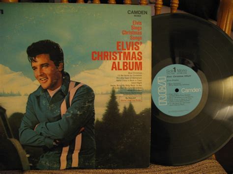 Presley Elvis Elvis Christmas Album On Camden Cal 2428 Rerun Records