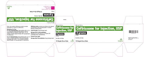 Ceftriaxone Package Insert