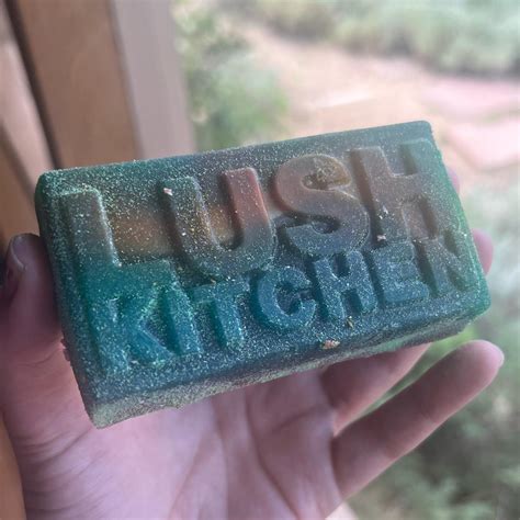 Brand New Lush Cosmetics Intergalactic Bar Soap From Depop