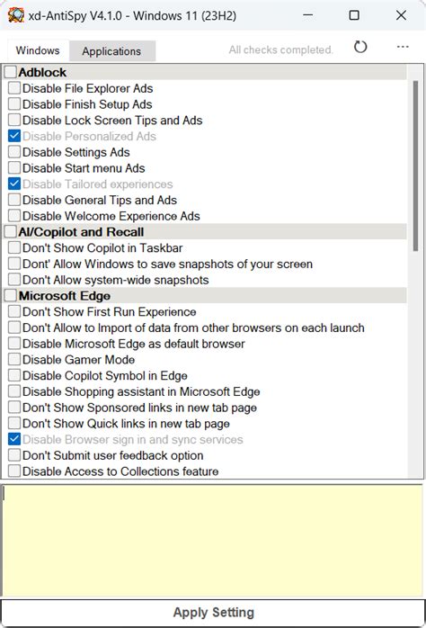 Software Update Xd Antispy 4 1 0 Computer Downloads Tweakers
