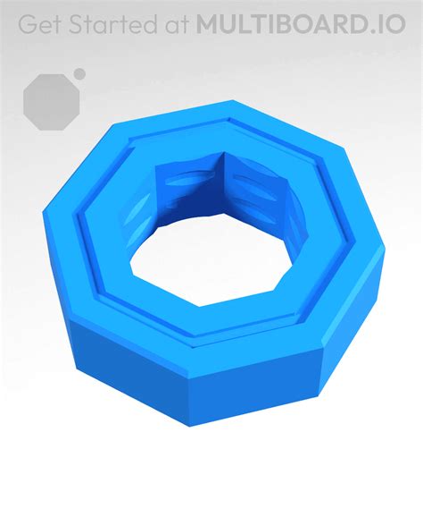 Raised Snap Countersink Flush Mount 3d Model By Multiboard On Thangs