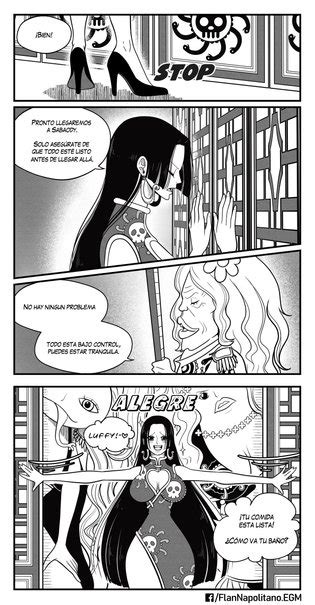 Flan Napolitano Especial Hancock X Luffy Parte One Piece Luscious Hentai Manga Porn