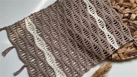 Crochet Rectangle Placemat Pattern For Beginners Yours Crafts