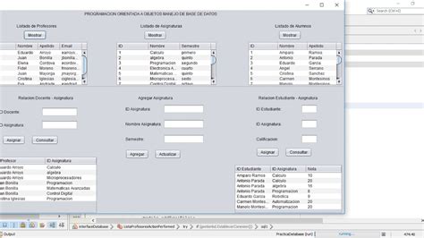 Manejo De Base De Datos En Access Desde Jframe En Java Youtube