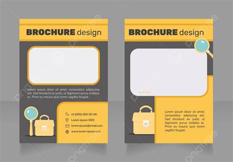 Computer Science Jobs Benefits Blank Brochure Design Guide Workbook