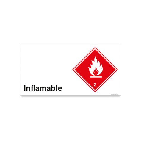 Inflamable 2 Señaléticas Viales Estampa Chile Ltda