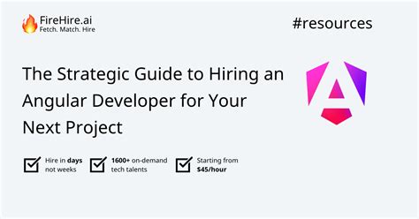 Firehire How Do I Hire An Angular Developer