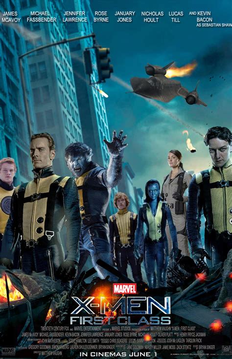 X Men First Class Avengers Poster Mash Up By Dcomp On Deviantart