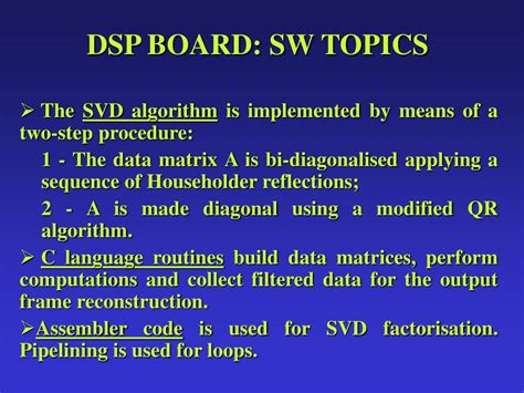 Ppt Improvement In Hoarse Voice Denoising For Real Time Dsp