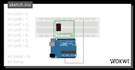 7segmen Nim Wokwi Esp32 Stm32 Arduino Simulator