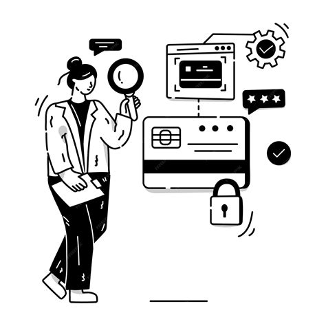 Premium Vector Mobile Bug Analysis Character Illustration Of